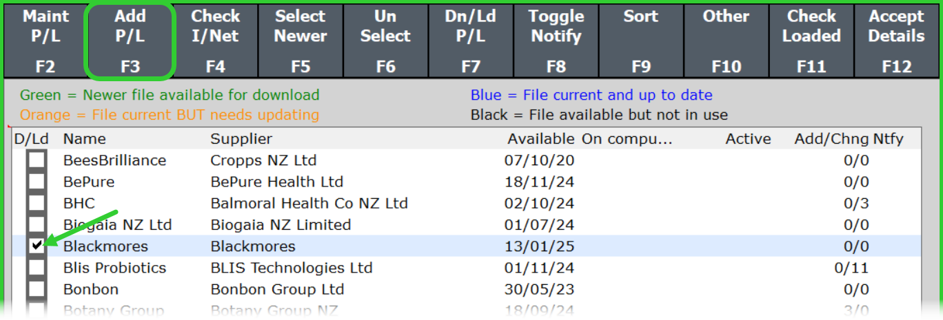 How to Download a Pricelist – Toniq