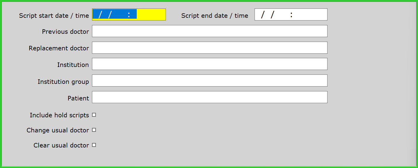 Change Prescriber on Multiple Patients/Scripts – Toniq