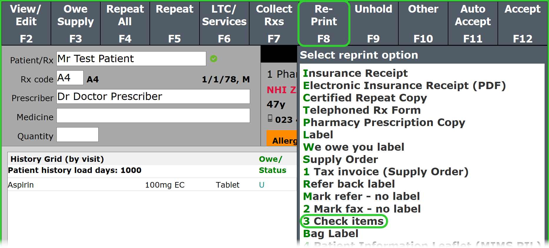 Check Labels and Forms – Toniq