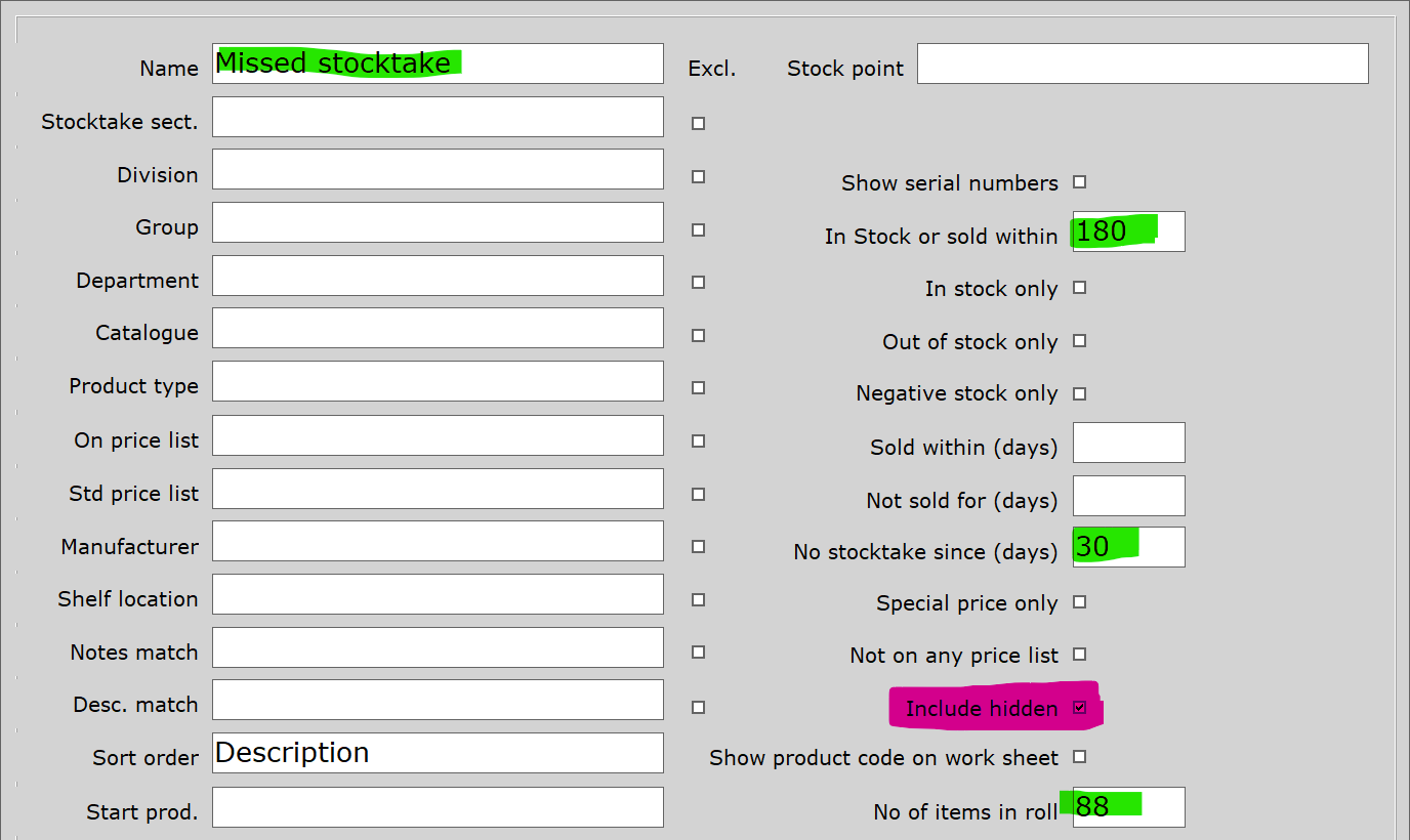 Finding Items Missed From Stocktake – Toniq