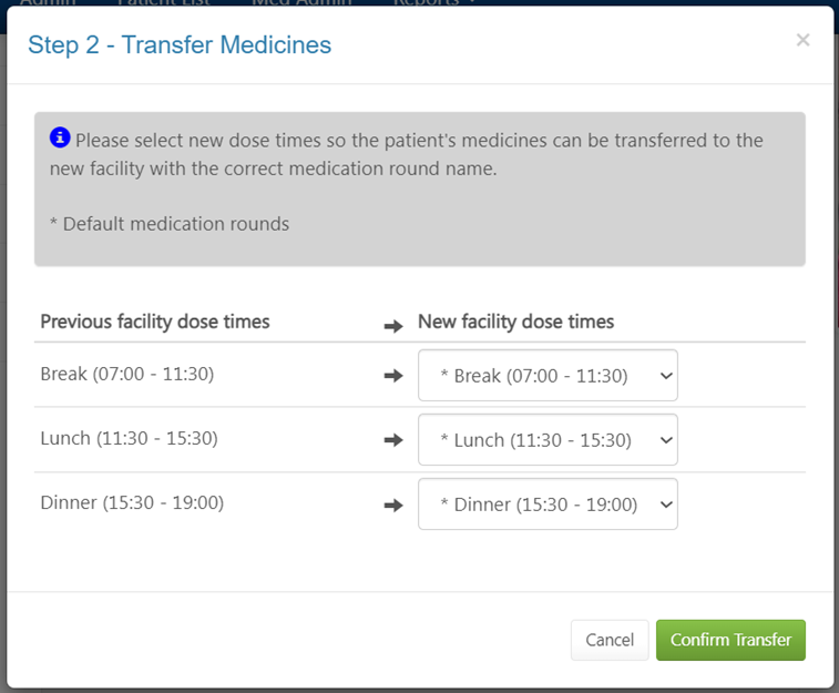 Transferring Patient From 1C to Another 1C Facility – Toniq