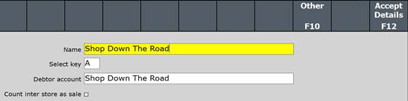 Setup Quick Interstore Options – Toniq