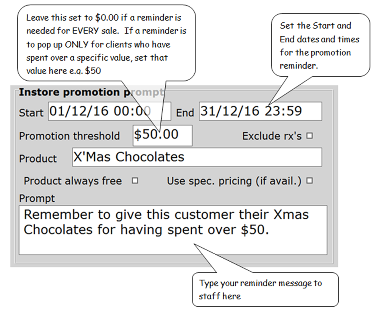 Staff Christmas Promotion Reminder – Toniq